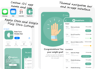 Custom Branded Apps | ABC Trainerize Personal Training Software