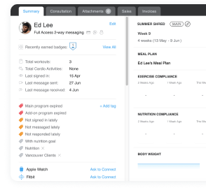 Features | ABC Trainerize Personal Training Software