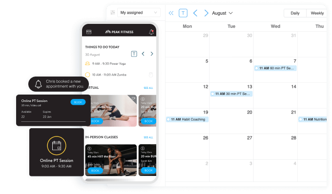 Features | ABC Trainerize Personal Training Software