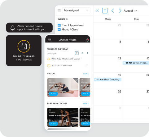 Health & Wellness Centers | ABC Trainerize Personal Training Software