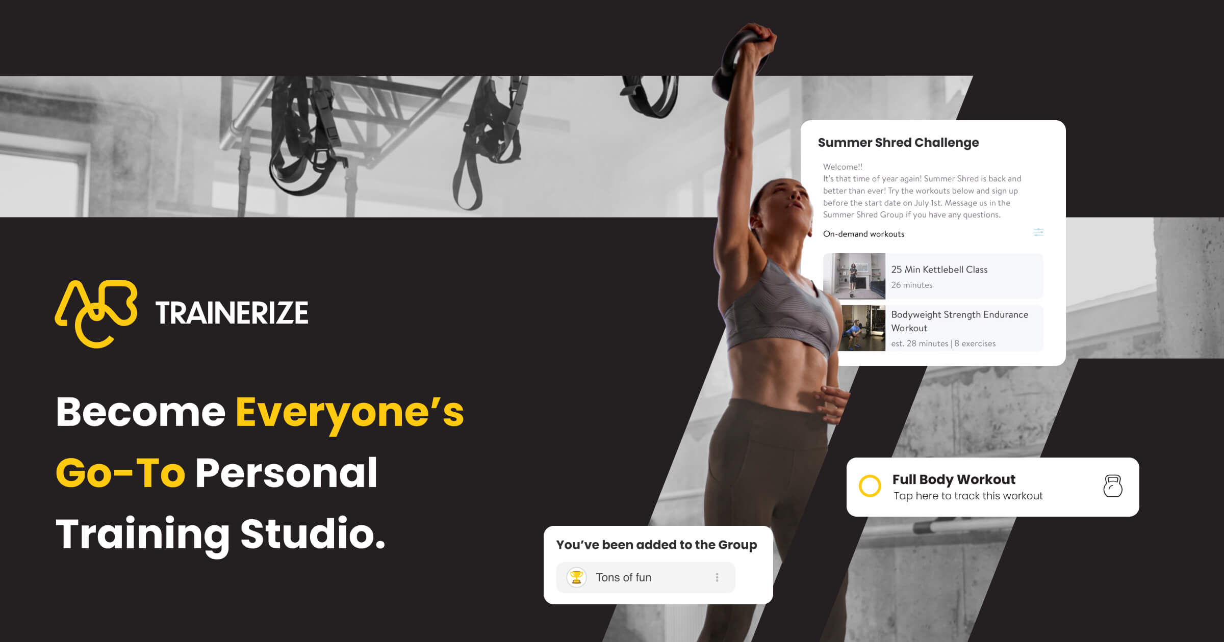 ABC Trainerize for Personal Training Studios | ABC Trainerize Personal Training Software
